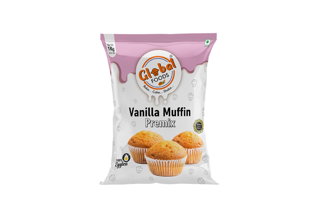 Vanilla Muffin Premix - Bakeflo