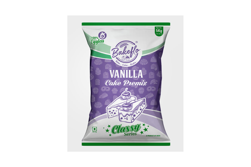 Classy Vanilla Cake Premix - Bakeflo